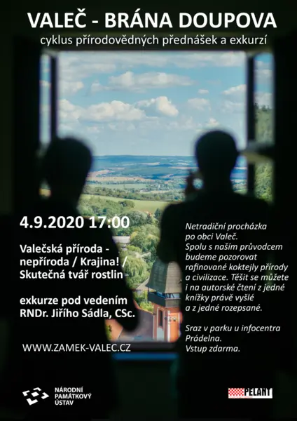Valečská příroda - nepříroda. Skutečná tvář rostlin - exkurze - Valeč